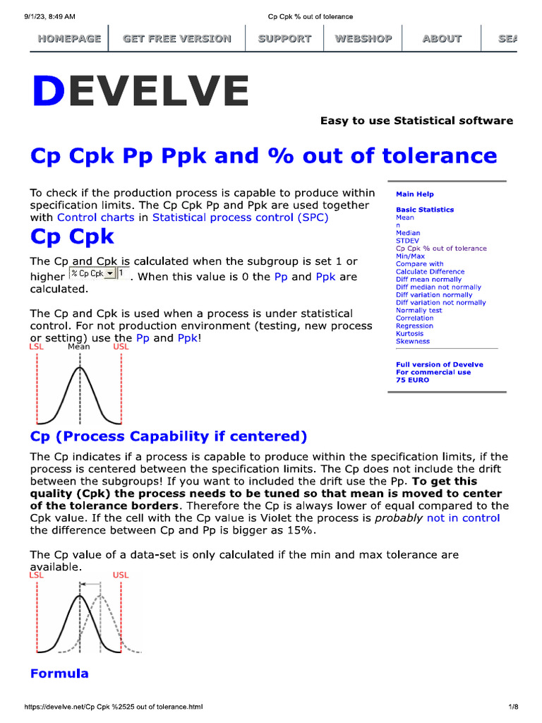 Capability And Ppm Relation Pdf 8242