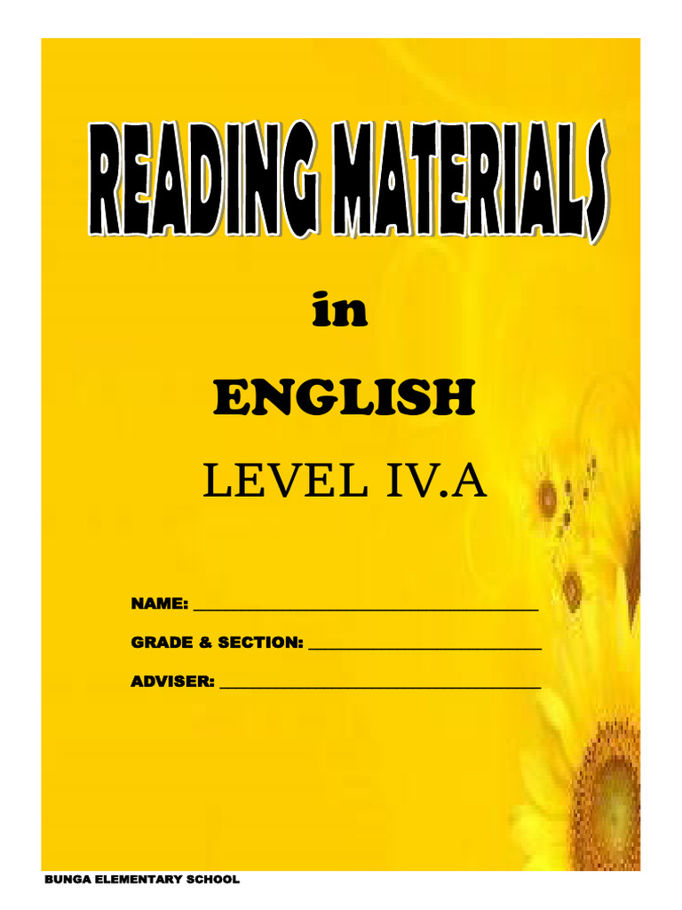 Easier Reading Materials | PDF