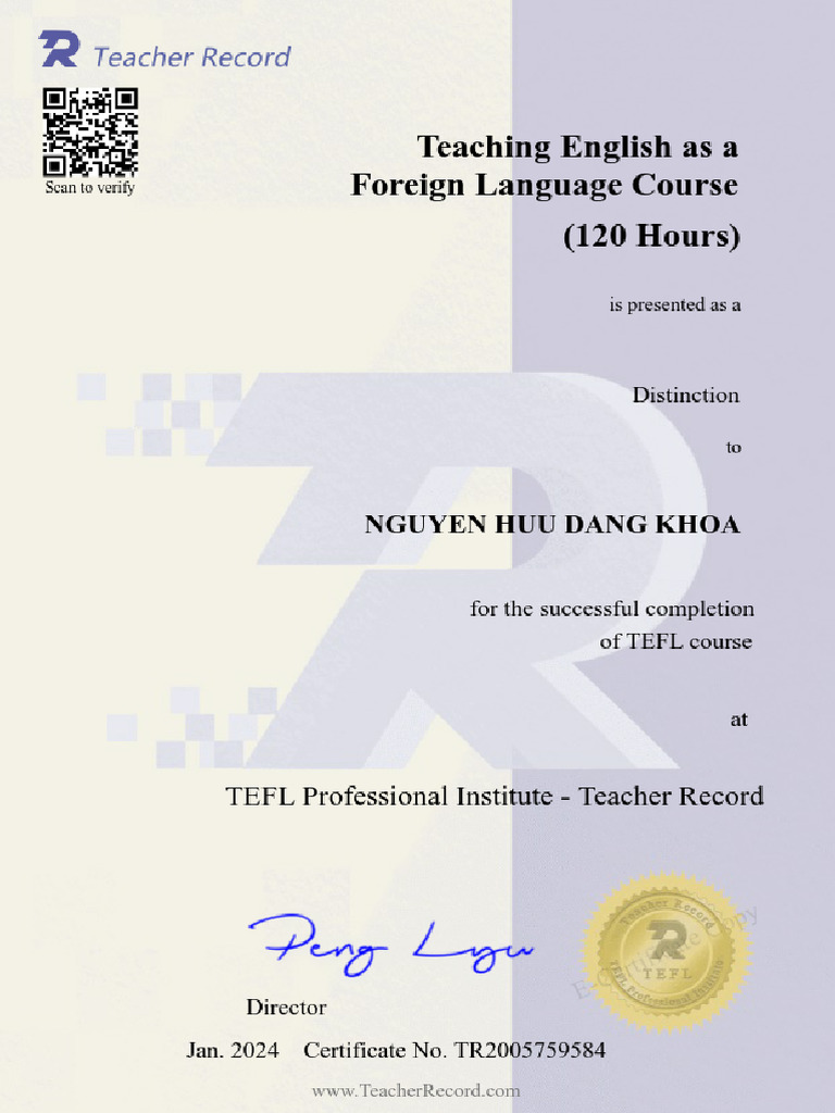 TEFL | PDF