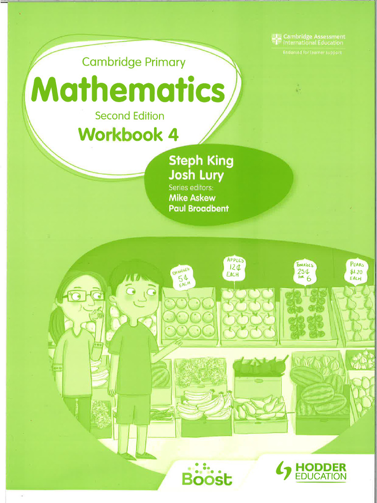 Cambridge Primary - Mathematics Workbook - 4 | PDF