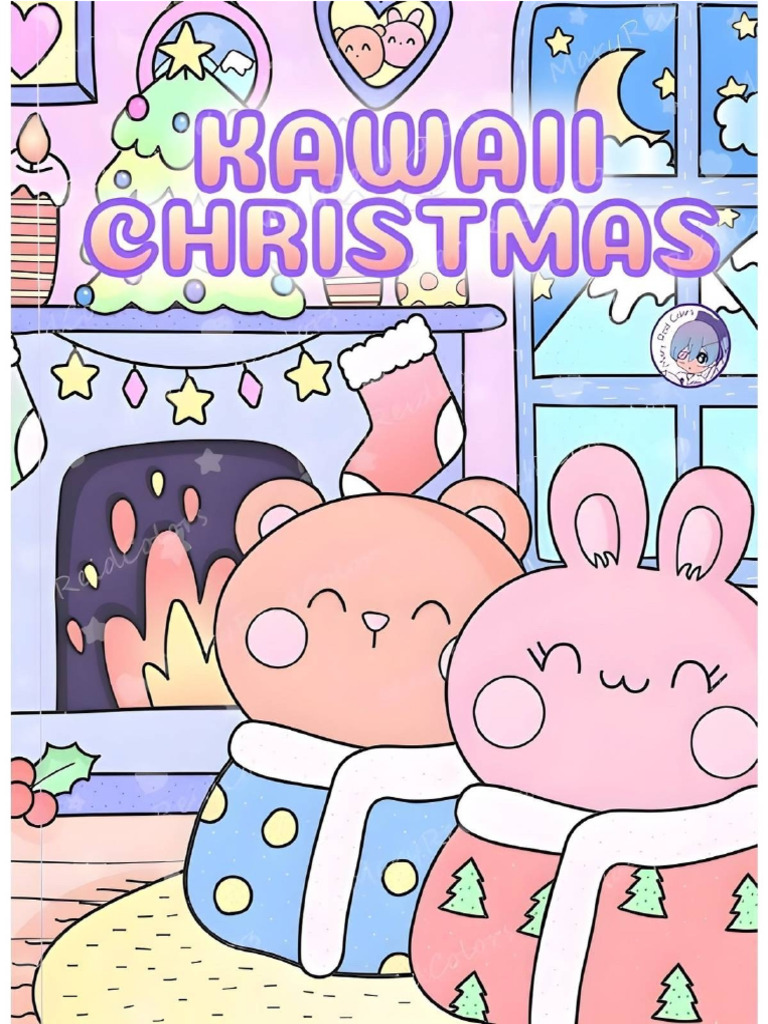 Kawaii-Christmas - Coloring Book | PDF