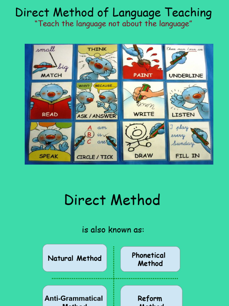 DIRECT METHOD | PDF | Language Education | Second Language