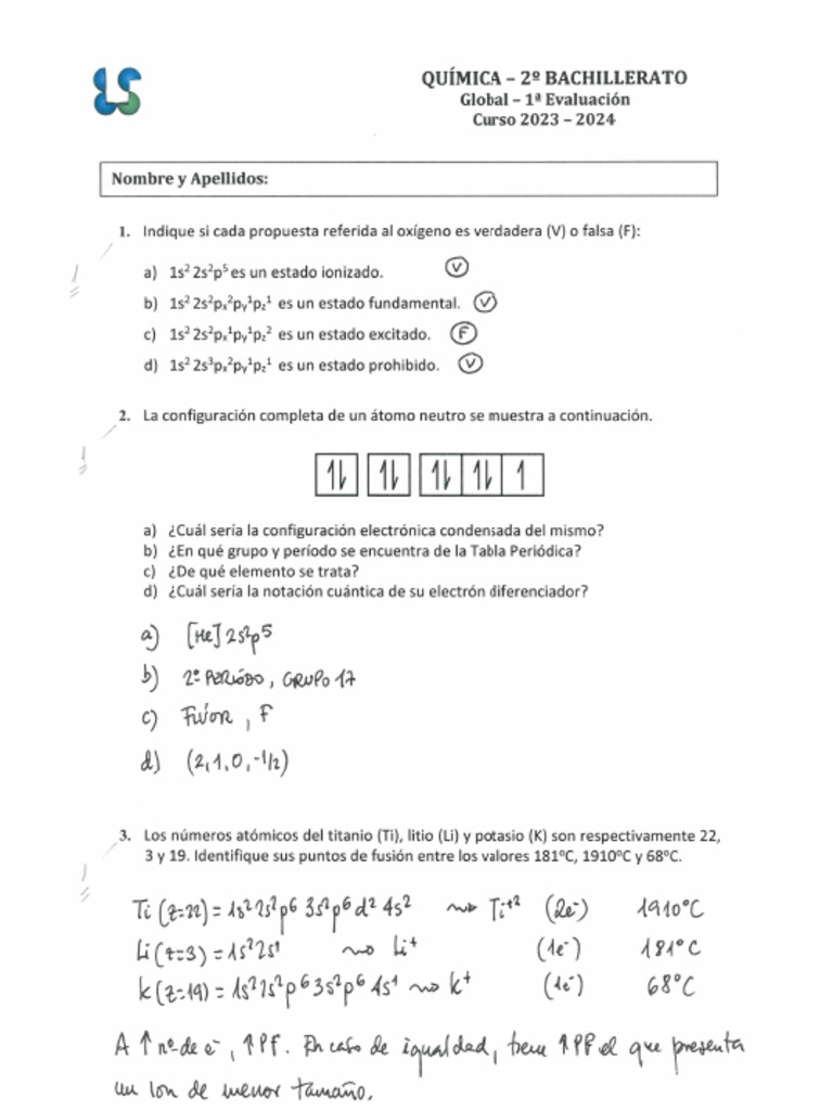 Soluciones Global 1 Eval | PDF