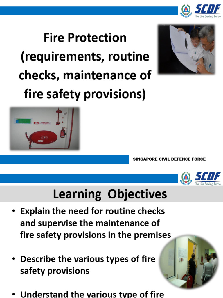 Fire Safety Maintenance Guidelines | PDF | Fire Sprinkler System | Fire ...