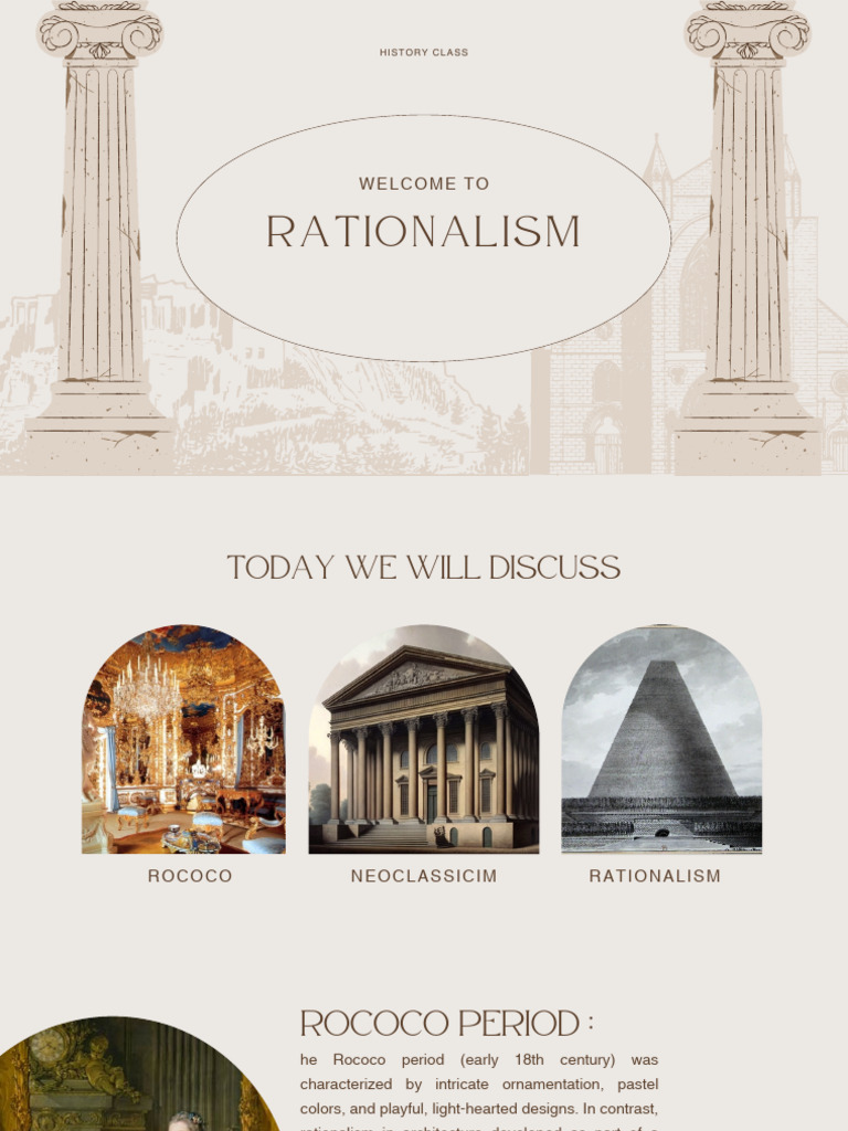 Rococo Era - 20241202 - 205125 - 0000 | PDF | Rationalism | Style