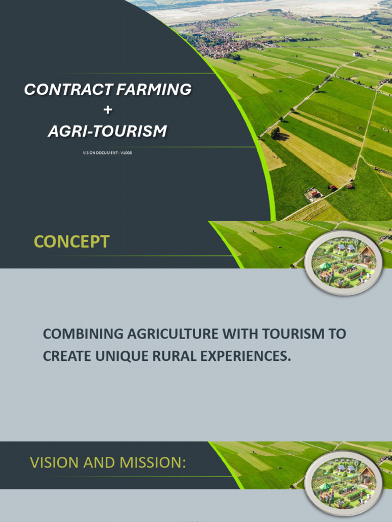 AGRI TOURISM PROJECT | PDF | Agriculture | Procurement
