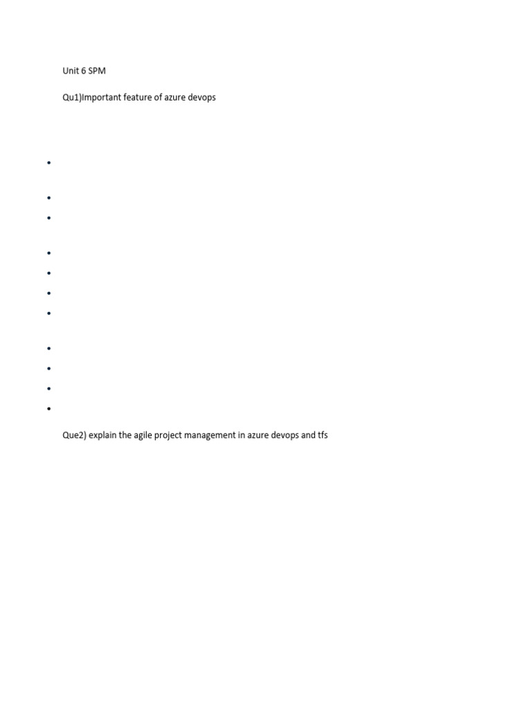 Unit 6 SPM | PDF | Scrum (Software Development) | Agile Software Development