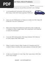 SI - 6.RP.A.2 - Understand Unit Rates | PDF