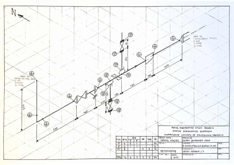 Spool Drawing - Gemah Zentrinda Adam - 0819040049 | PDF