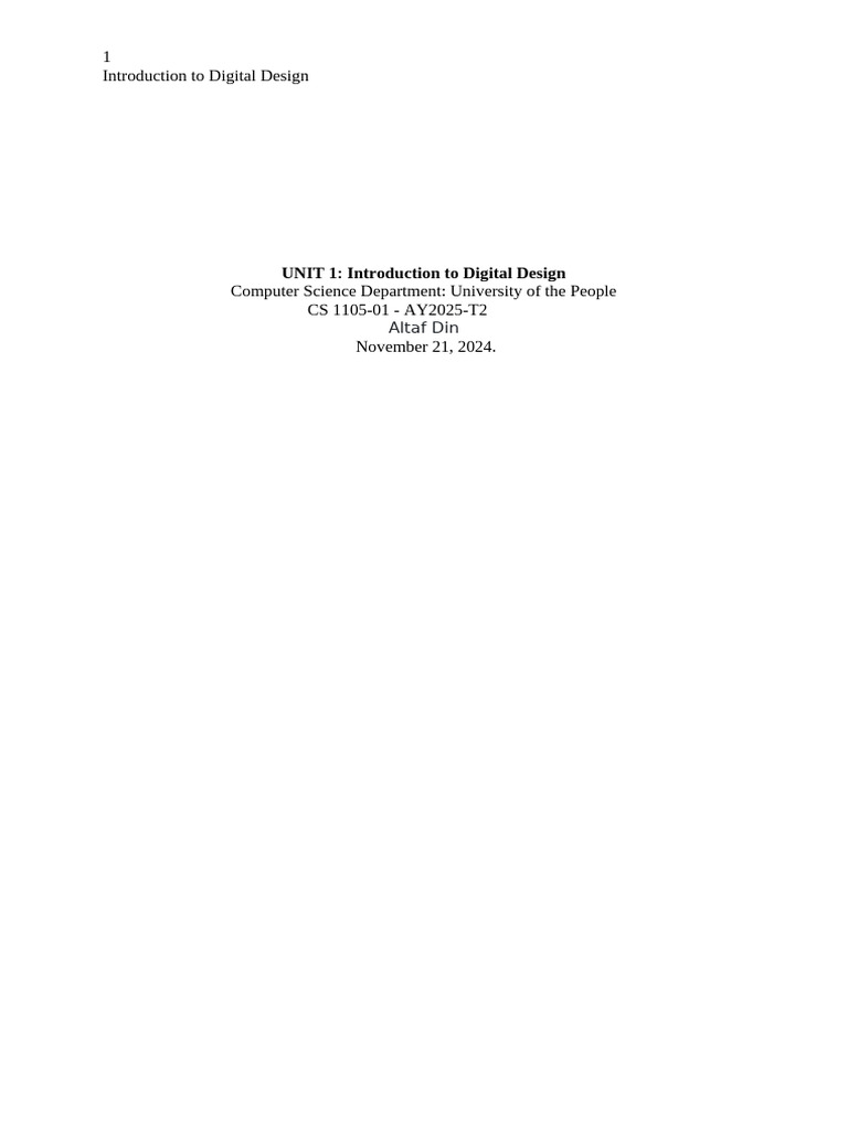 UNIT 2 | PDF | Computer Engineering | Electronic Design