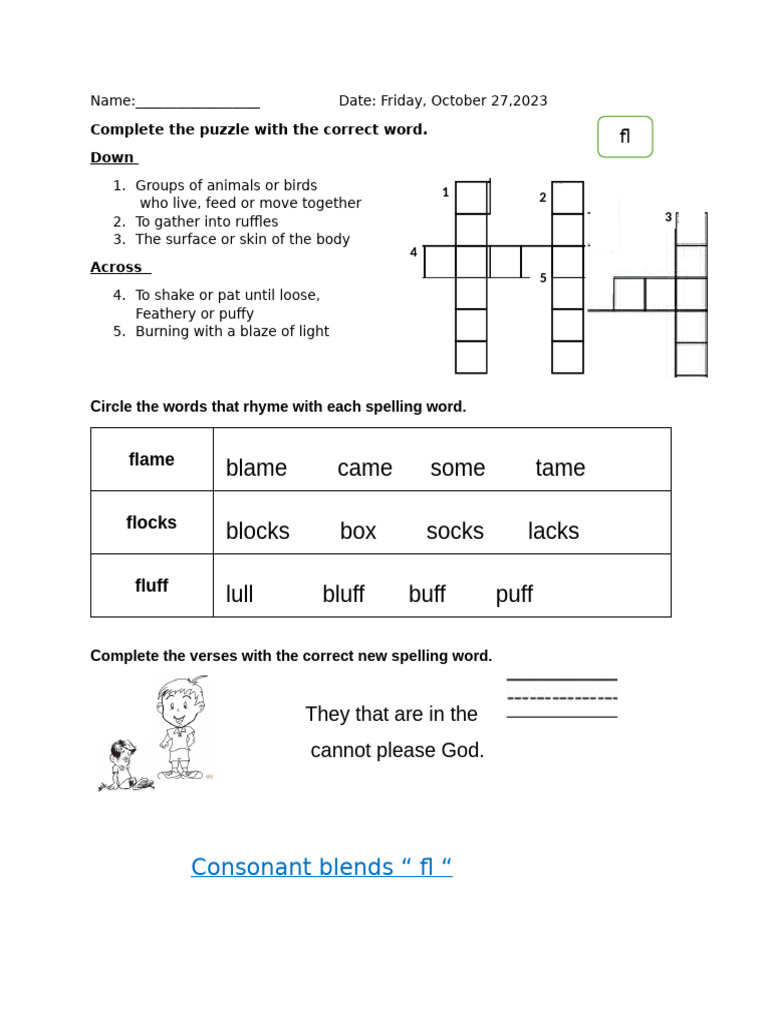 fl,gl,pl handouts | PDF