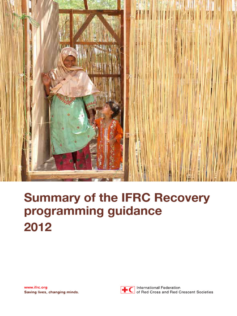 IFRC Summary Recovery Programming Guidance 2012 - 1240000 | PDF ...