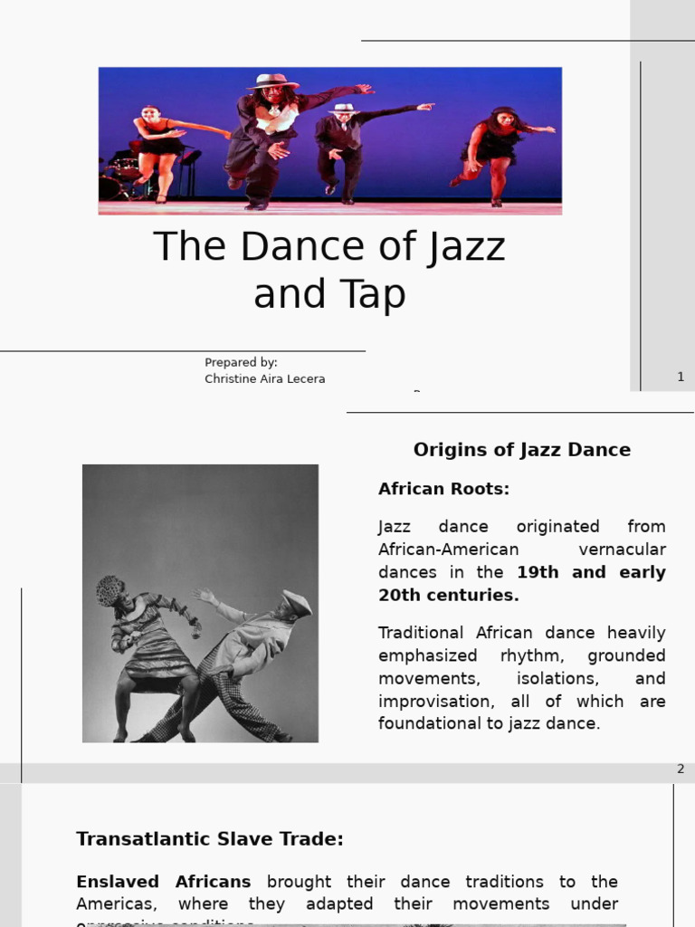 Jazz and Tap Dance | PDF | Jazz | Dances