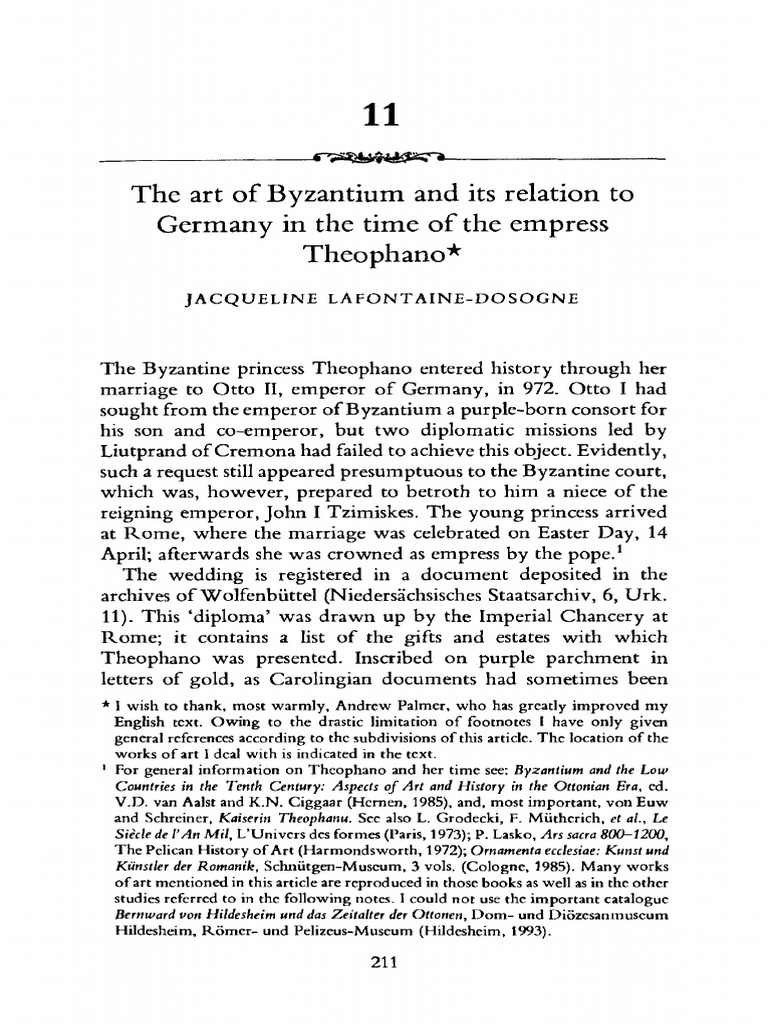 498296805 Davids Ed the Empress Theophano Byzantium and the West at the ...
