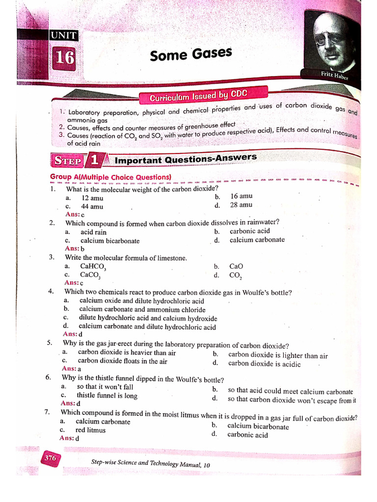 Some Gases Stepwise | PDF