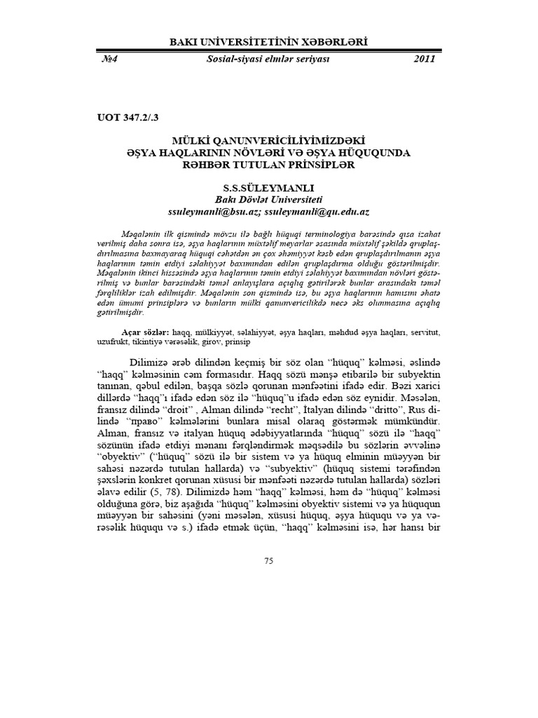 4 Sosial-Siyasi Elml R Seriyas 2011 | PDF