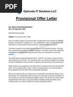Virtusa Offer Letter | PDF
