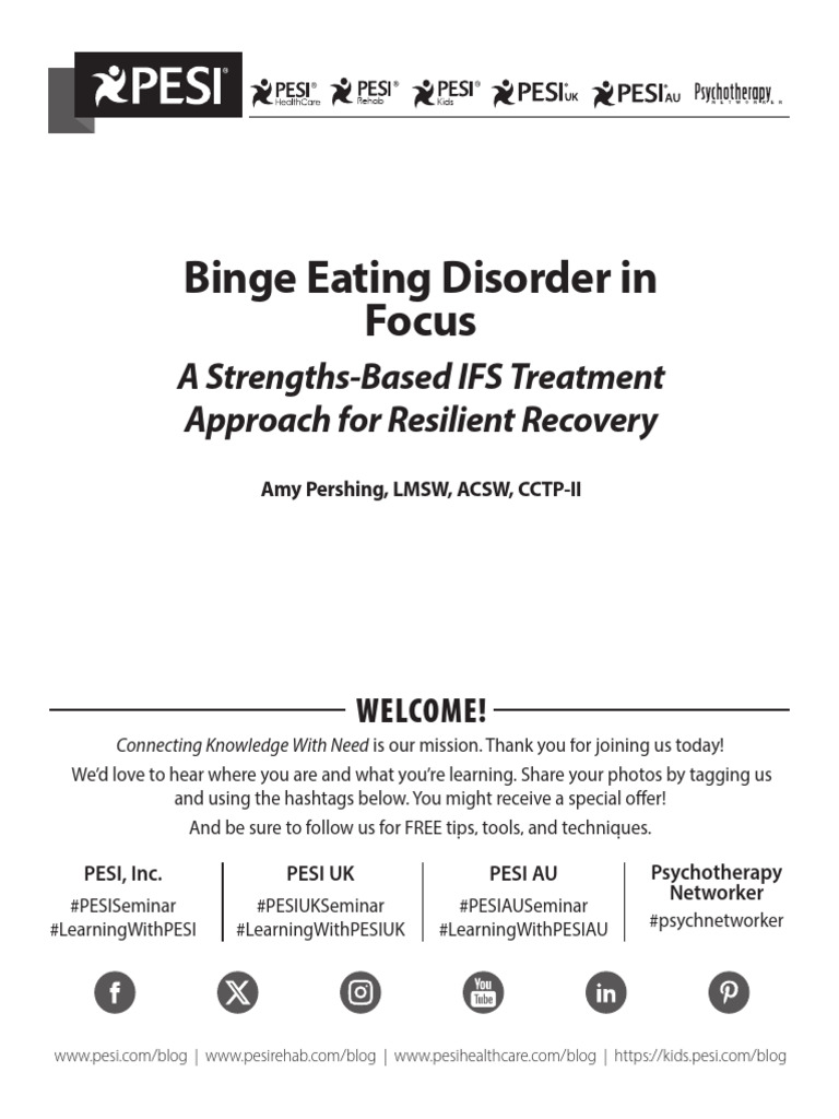 Manual Binge Eating Disorder | PDF | Attention Deficit Hyperactivity ...