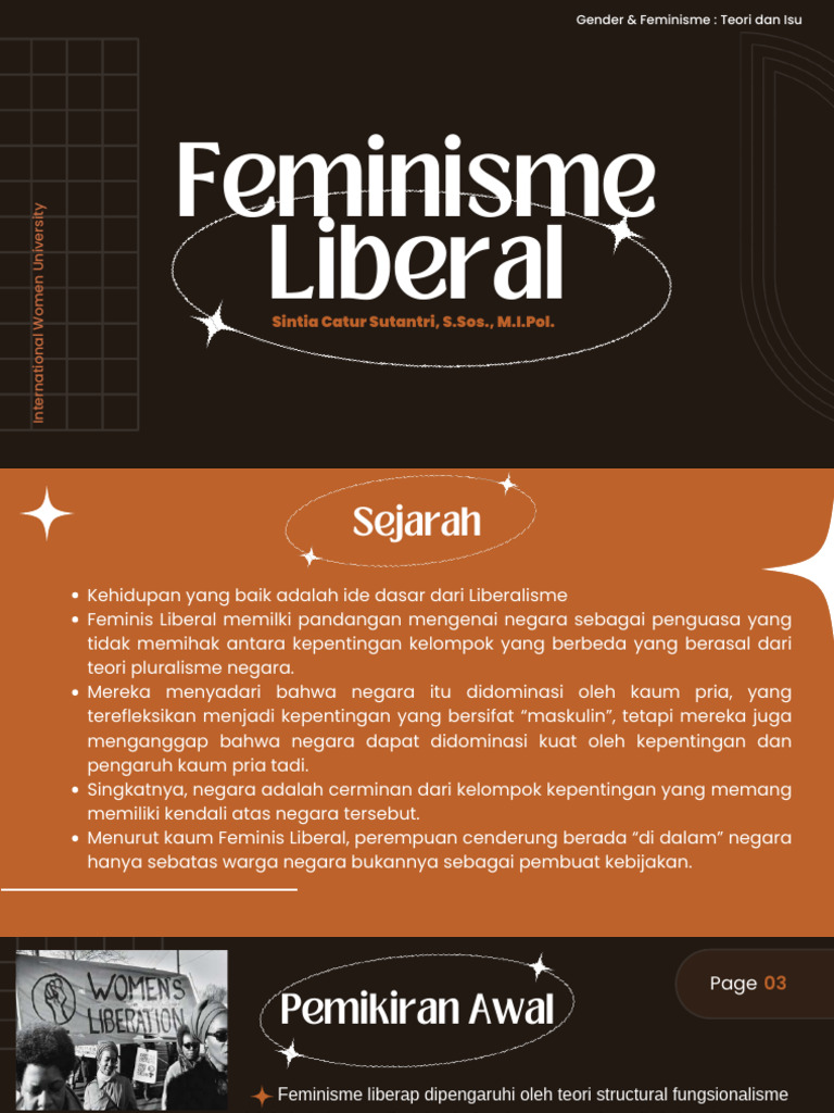 Sejarah dan Kritik Feminisme Liberal | PDF