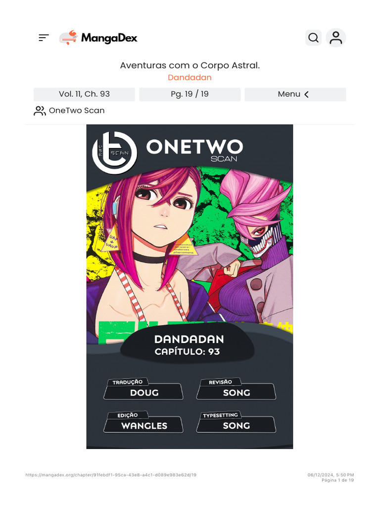 19 - Chapter 93 - Dandadan - MangaDex | PDF