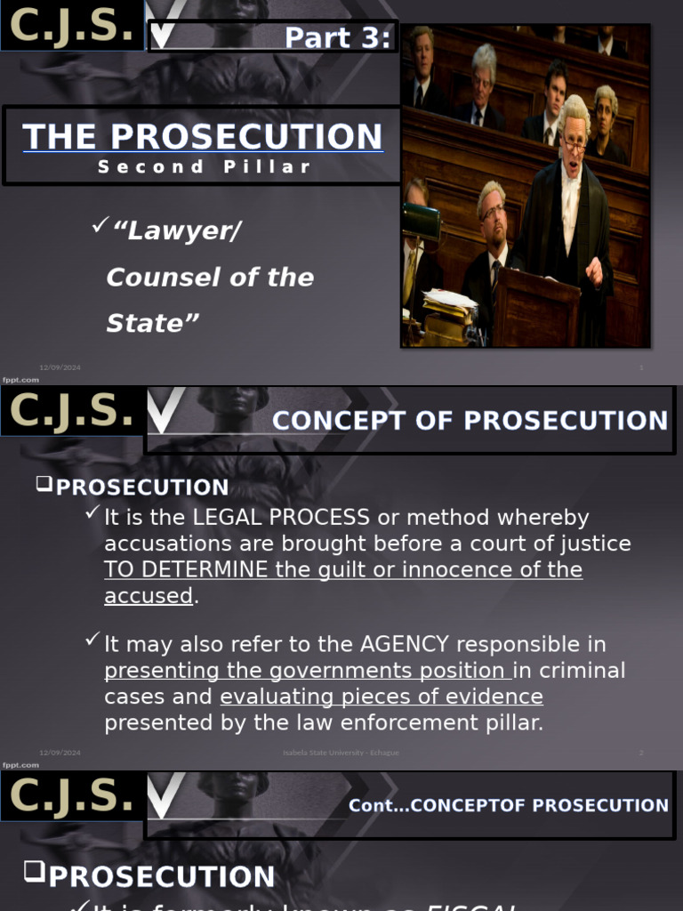 CJS-Midterm-Coverage | PDF | Prosecutor | Judge