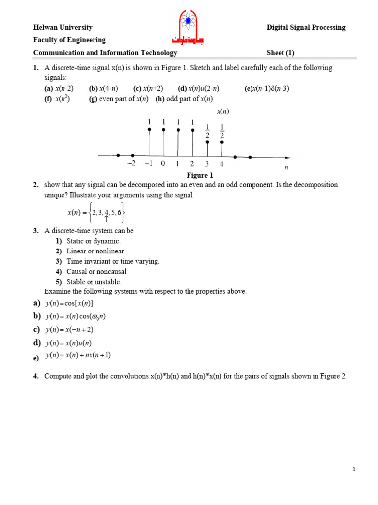 Sheet 1 DSP | PDF