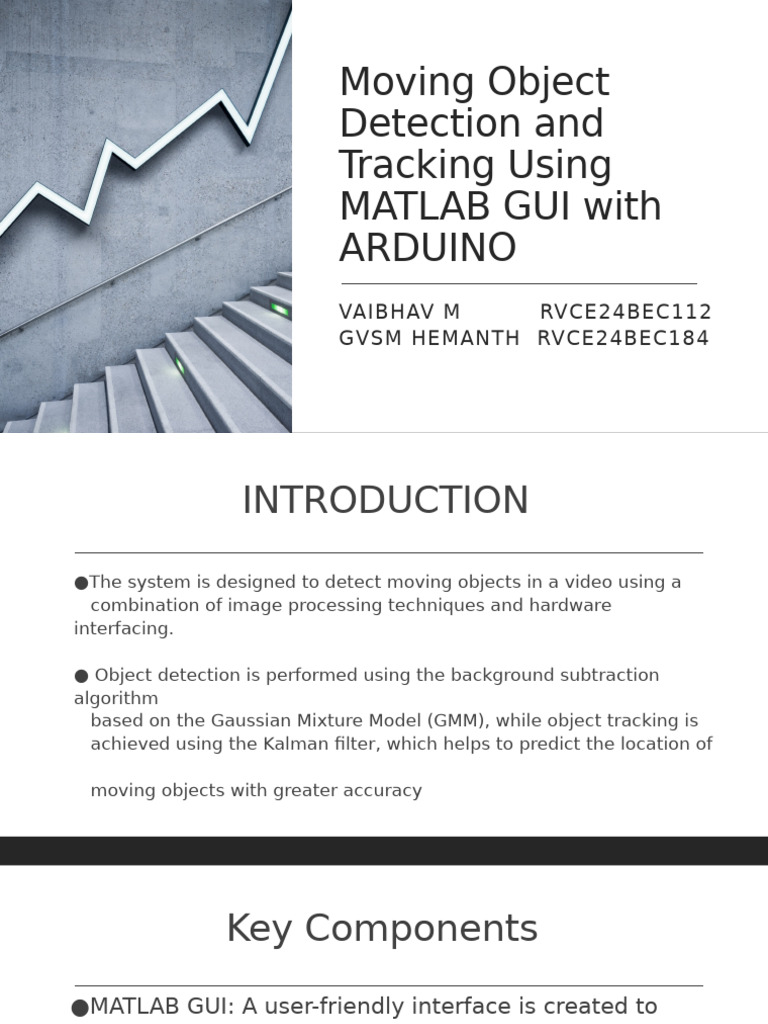 Moving Object Detection And Tracking Using Matlab Gui Pdf Graphical User Interfaces Kalman