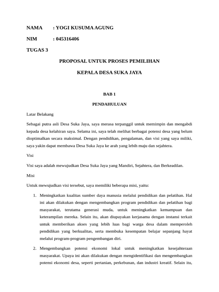 Tugas 3 Kepemimpinan | PDF