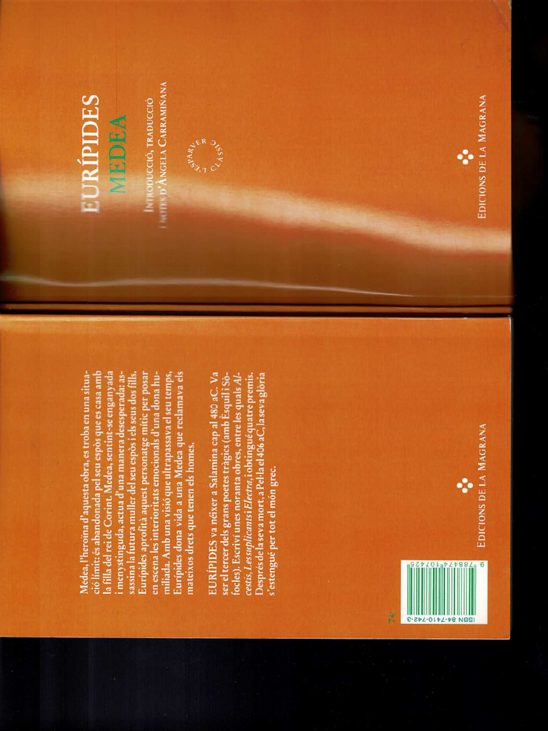 LIT GRC - Medea (T) | PDF