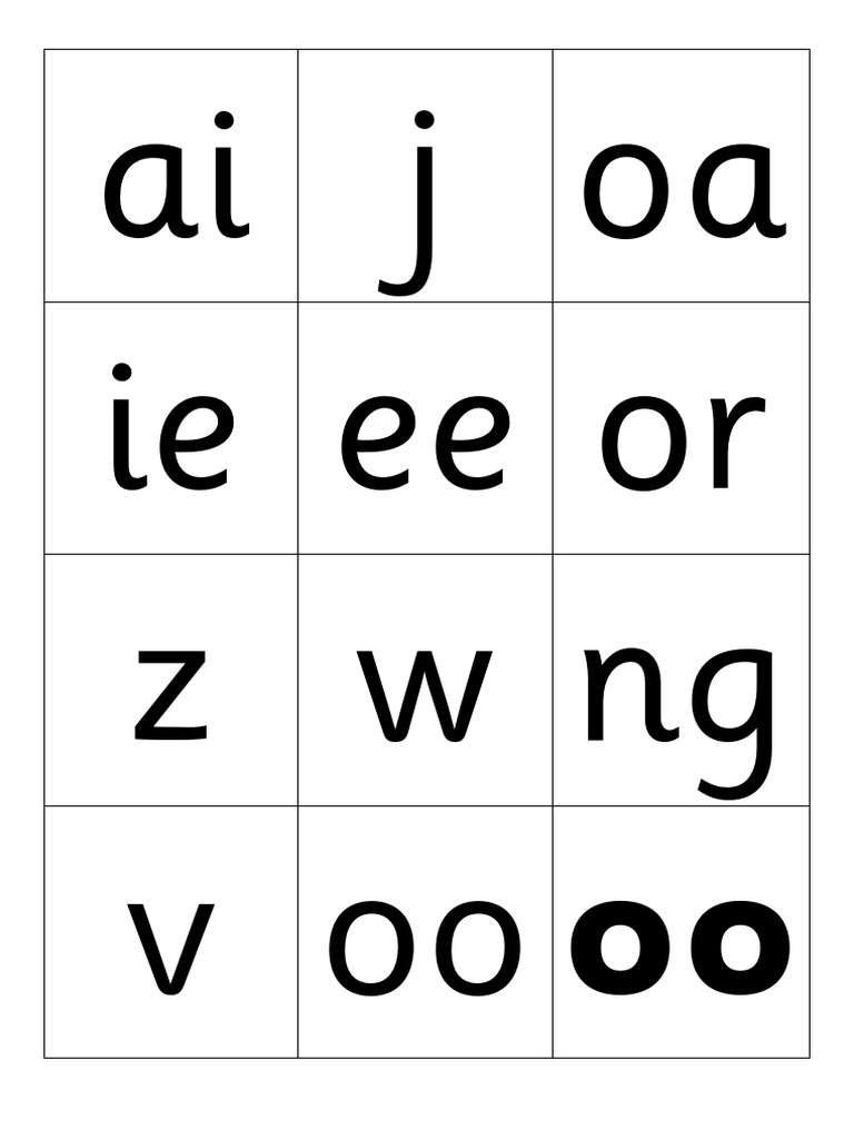 Letter Sounds 4 5 | PDF