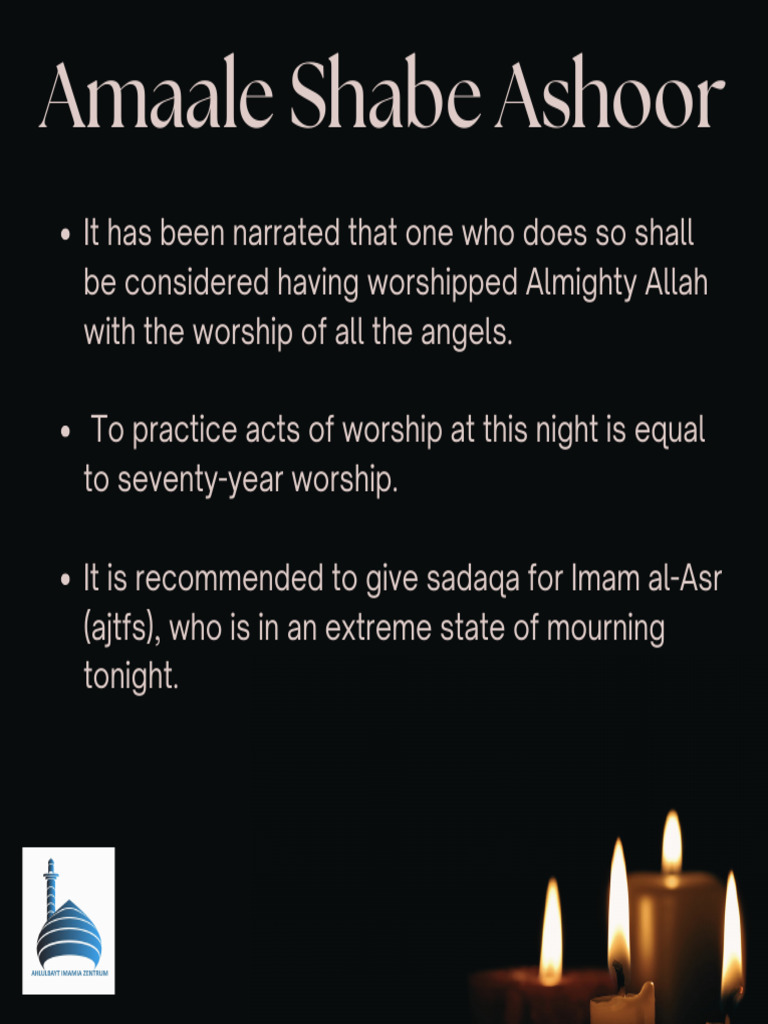 Amaale Shabe Ashoor | PDF