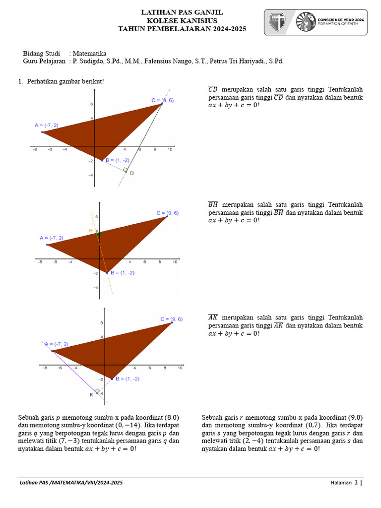 LAt SOAL PAS 2024 | PDF