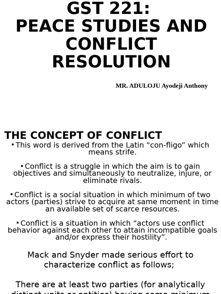 GST 221 General For All Topics | PDF | Alternative Dispute Resolution ...