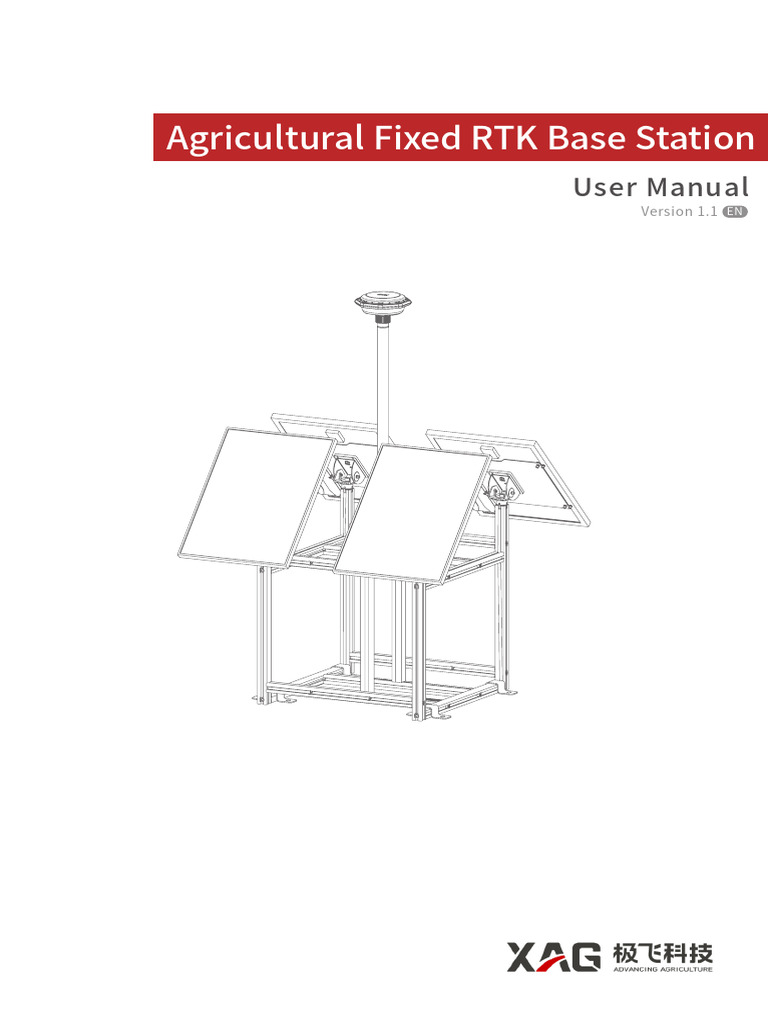 Agricultural Fixed RTK Base Station User Manual-V1.1 En | PDF ...