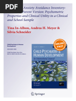 Scoring Guidelines ASC-ASD Parent Child Versions | PDF | Anxiety ...
