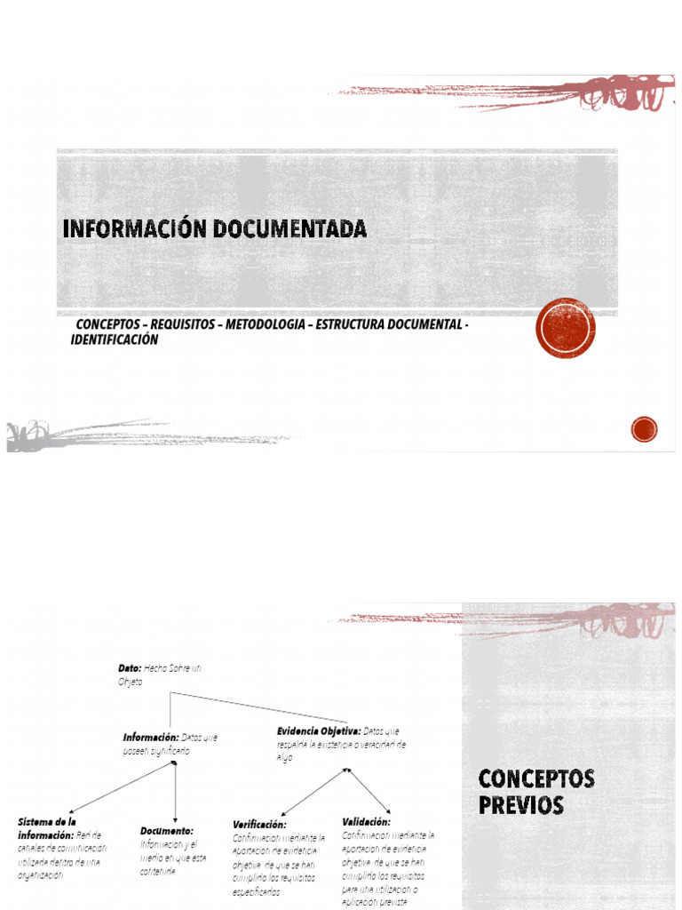 Información Documentada | PDF | Sistema de manejo de calidad | Gestión ...