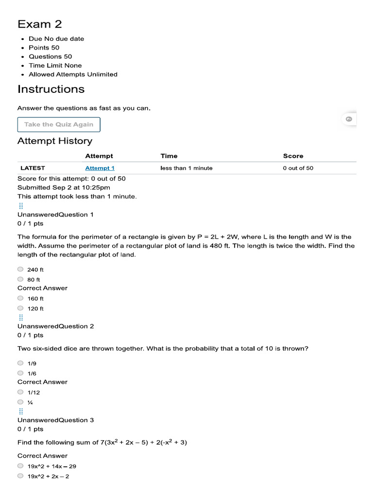 Exam 2 | PDF