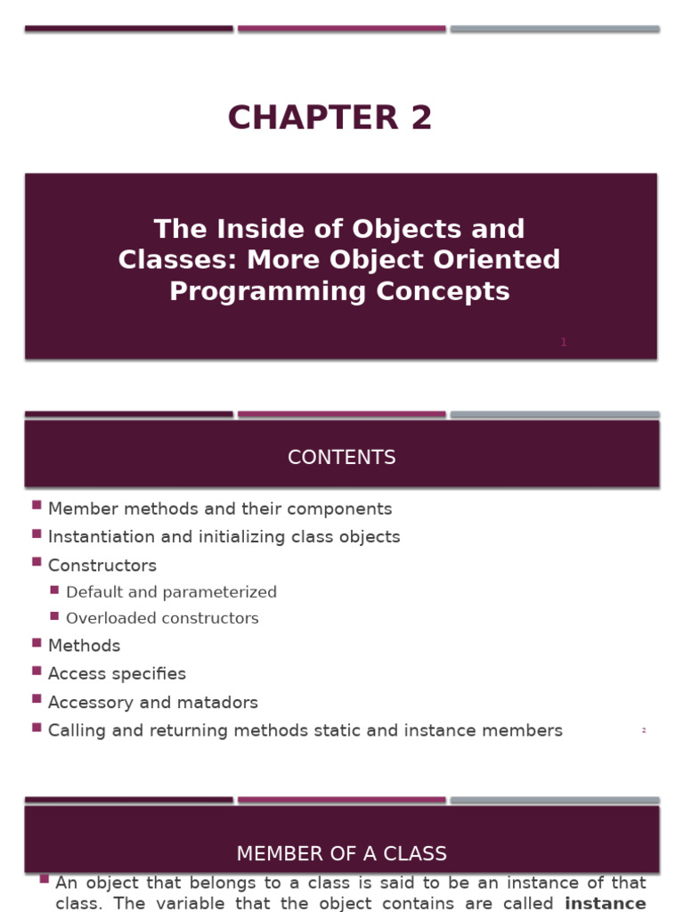 3-Lectur new | PDF | Programming | Constructor (Object Oriented Programming)