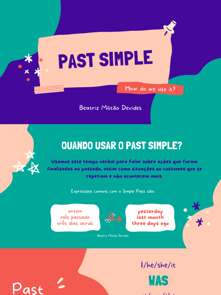 Past Simple Review | PDF | Grammar | Linguistics