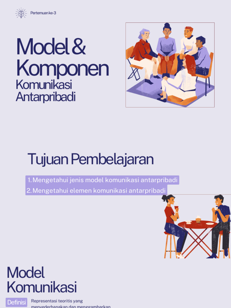 Model Komunikasi Antarpribadi Efektif | PDF