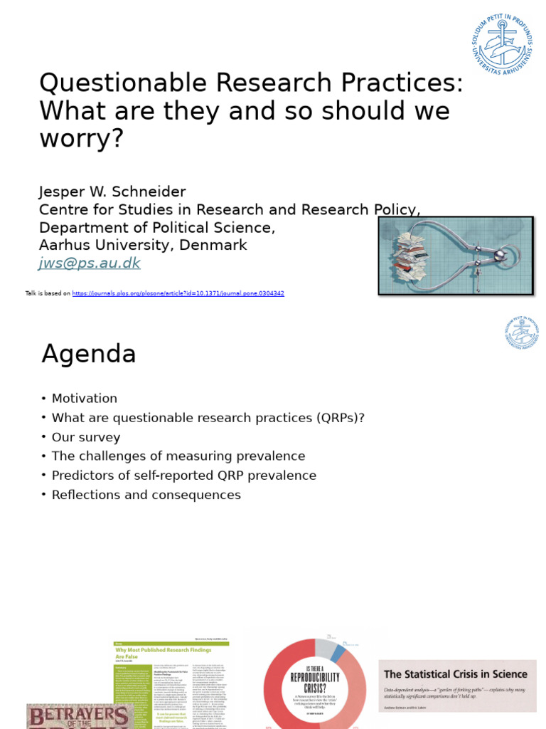 Questionable Reserach Practices | PDF | Incentive | Cognition