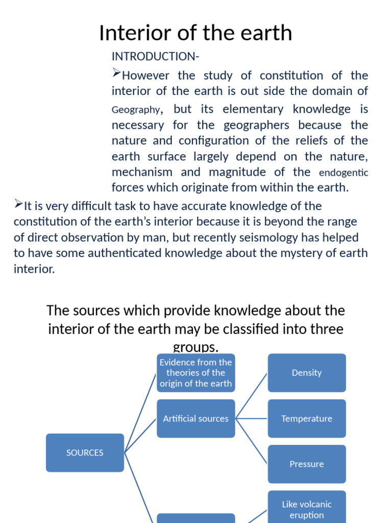 Understanding Earth's Interior Composition | PDF | Waves | Seismology