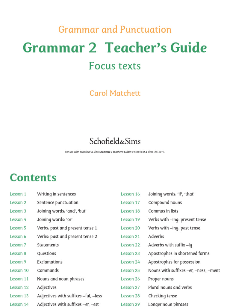 grammar-2-focus-texts | PDF | Verb | Noun