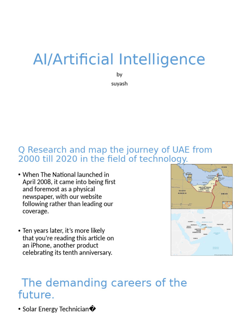 AI/Artificial Intelligence: by Suyash | PDF | Airlines | Emirates (Airline)
