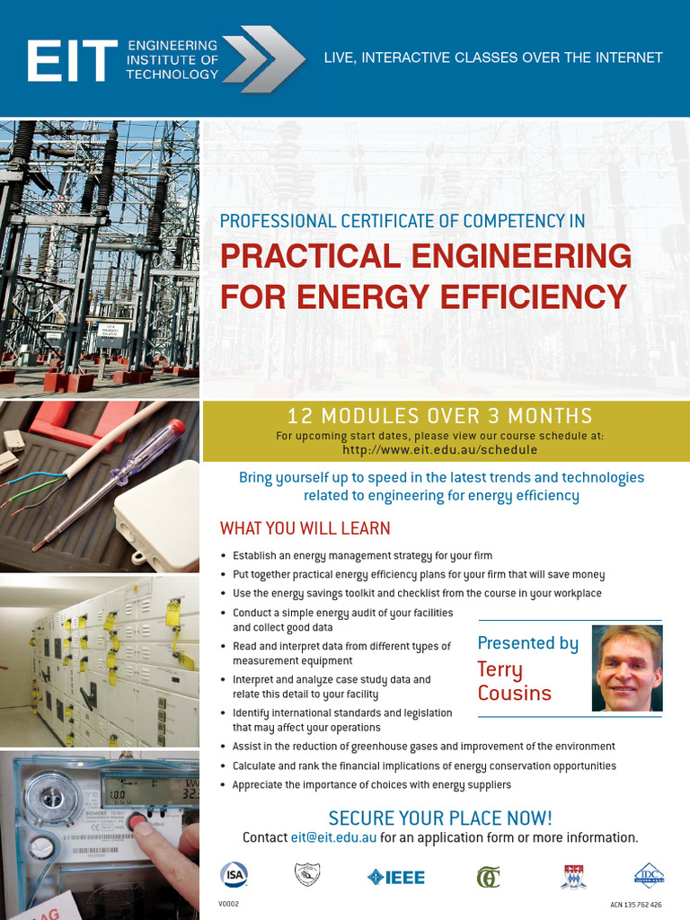 EIT Course Practical Engineering For Energy Efficiency CEE Brochure ...