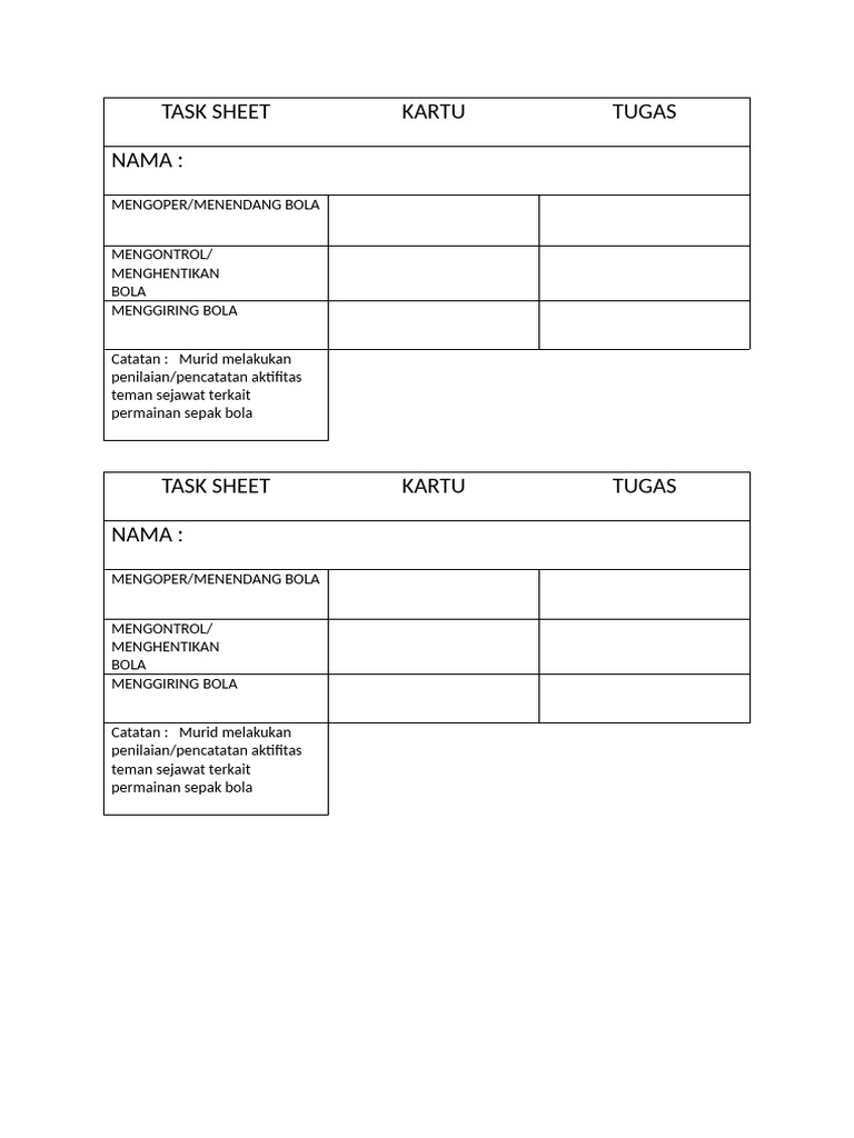 Task Sheet | PDF