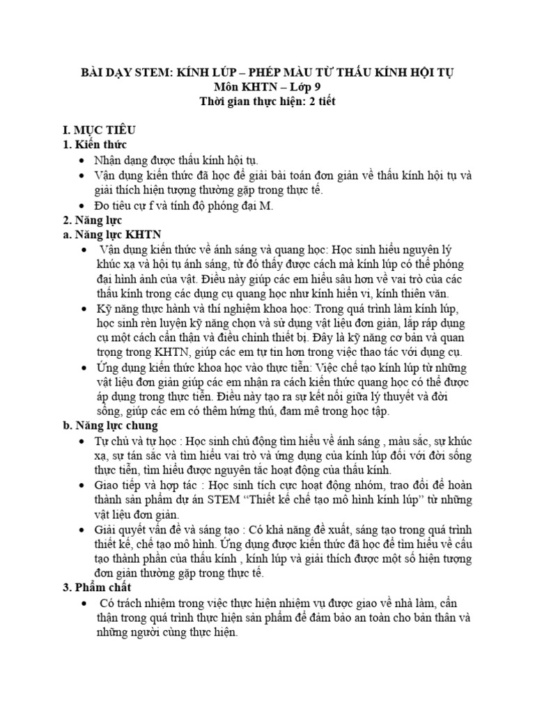 Nhom 3 - Kinh Lup | PDF