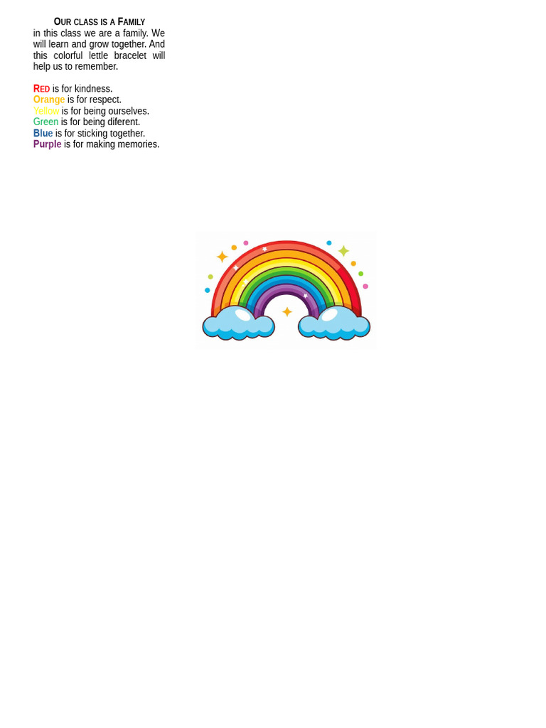 our class is our family 2 | PDF