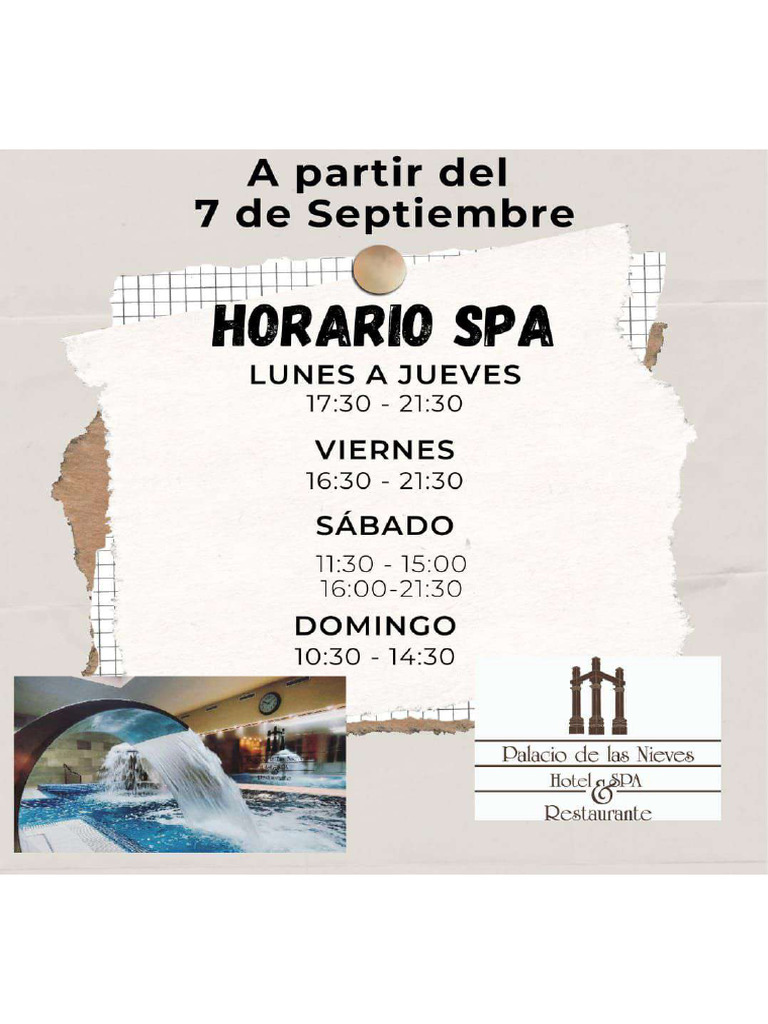Servicios Horarios Spa | PDF