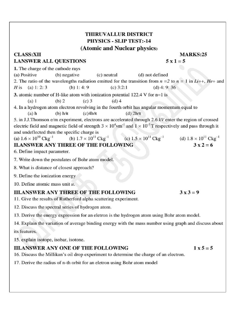 Slip Test 14 | PDF